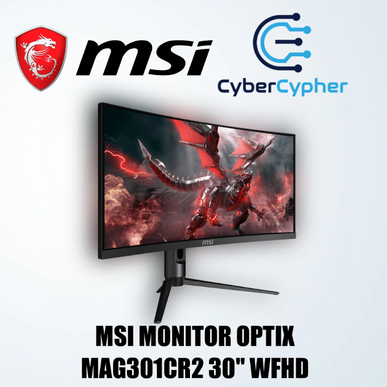 MSI Monitor Optix MAG301CR2 (30'/WFHD/Curved 1500R/VA Panel/200hz/1ms ...