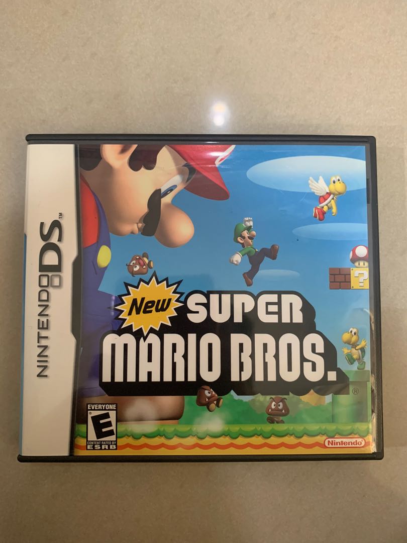 Nintendo DS Game - Super Mario Bros, Video Gaming, Video Games ...
