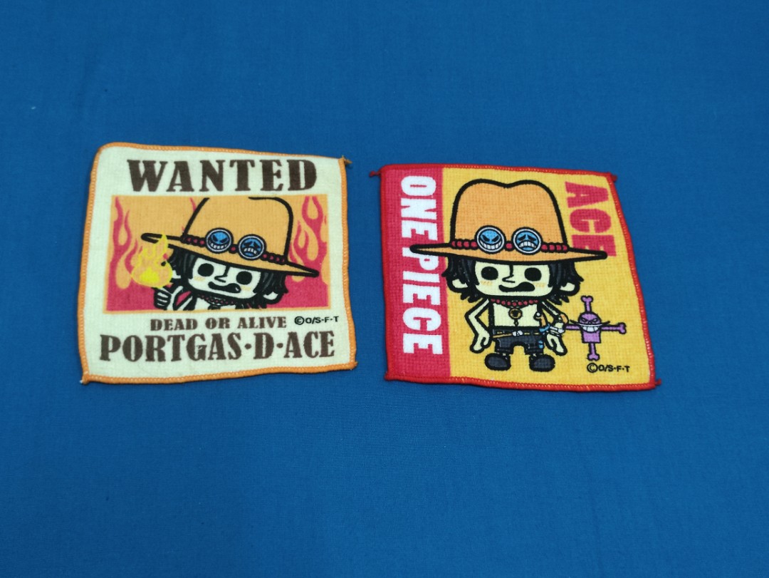 One Piece Panson Works Ace Fire Fist Towellete BUNDLE, Men's Fashion ...