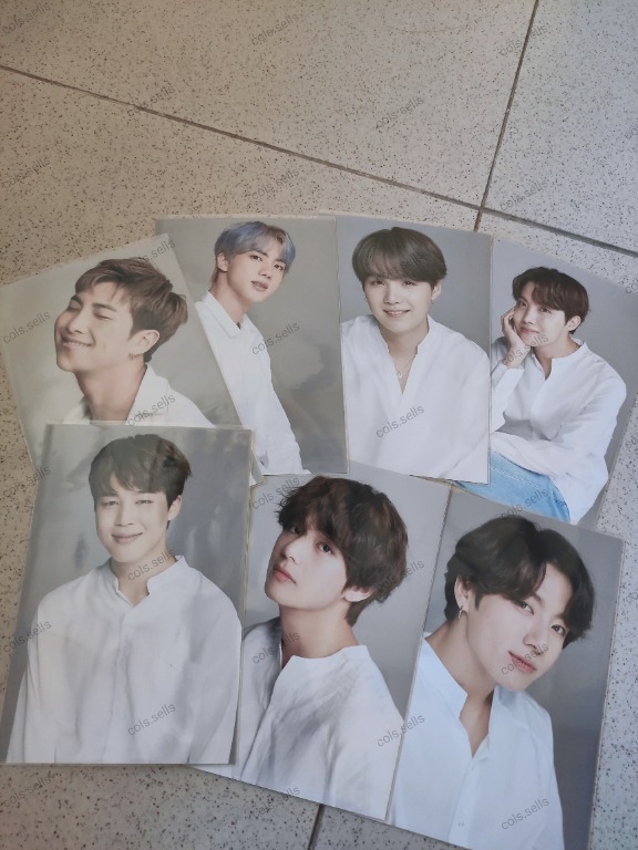 (ON-HAND) BTS 6th Army Kit renewal gift postcards set, Hobbies & Toys ...