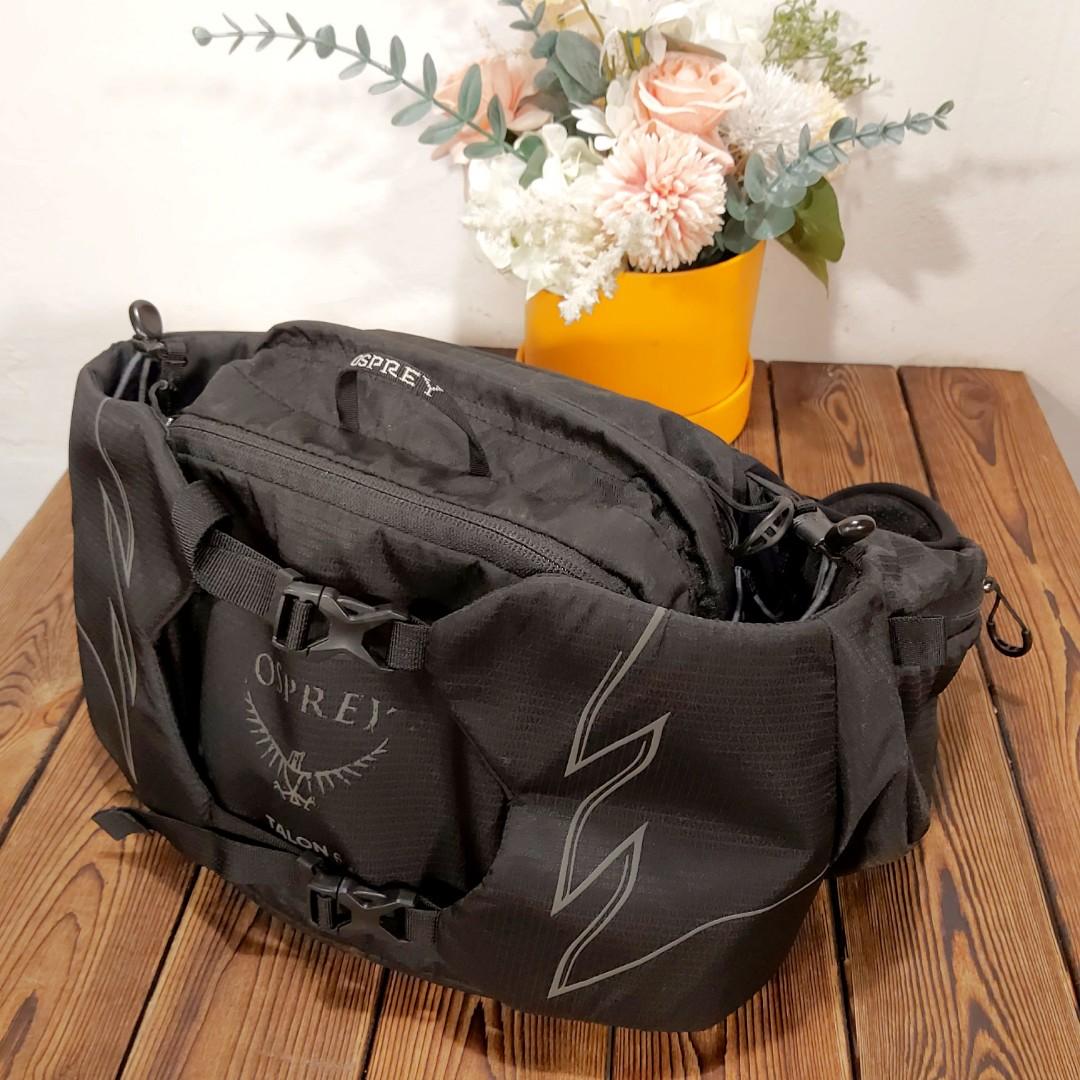 OSPREY - TALON 6 2021 新版 全黑 登山 跑步 單車 腰包, 運動產品, 其他運動配件 - Carousell