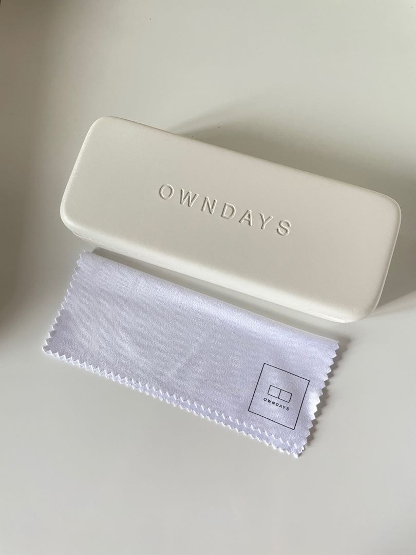 Owndays White Spectacles Box, Women's Fashion, Watches & Accessories ...