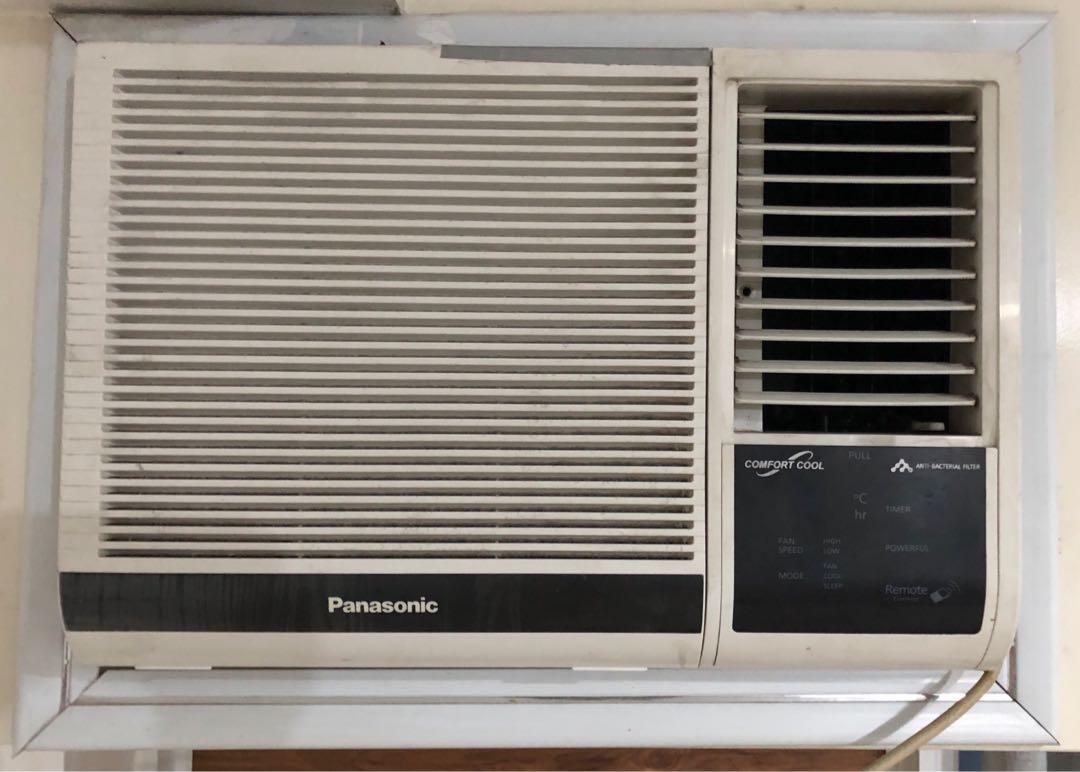 Panasonic Window Type Aircon 1.5 HP (RUSH), TV & Home Appliances, Air ...