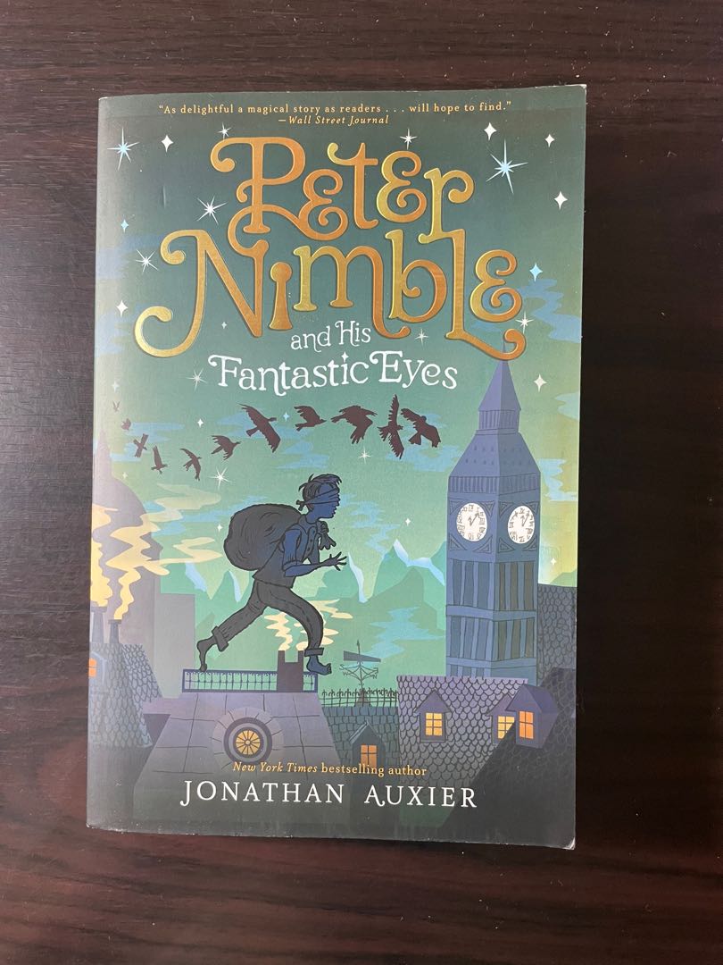 Peter Nimble and his fantastic eyes by Jonathan Auxier, Hobbies & Toys ...