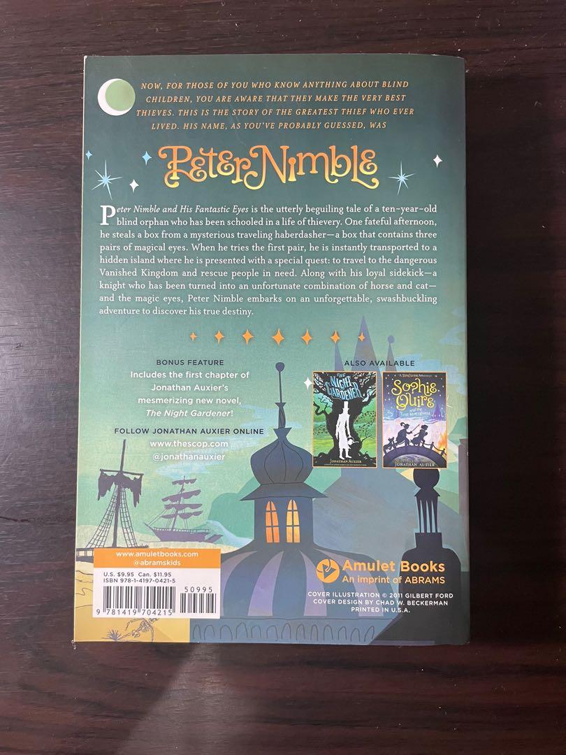 Peter Nimble and his fantastic eyes by Jonathan Auxier, Hobbies & Toys ...