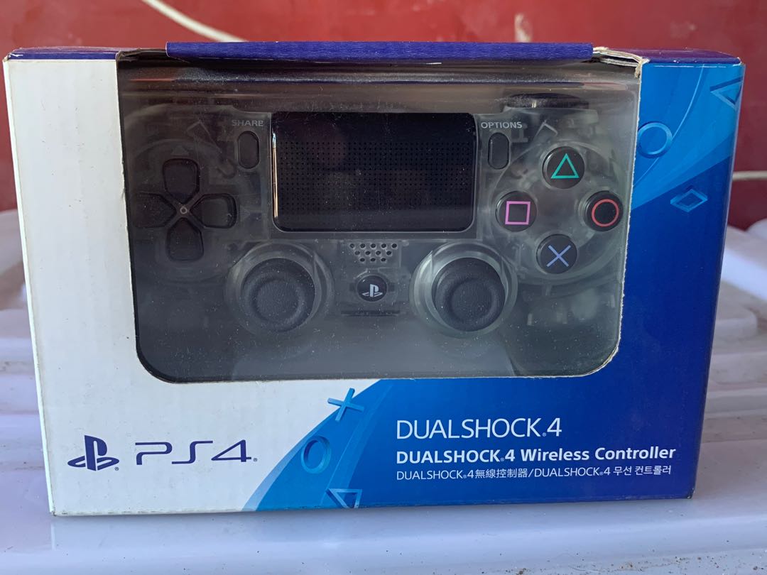 Playstation 4 PS4 crystal controller authentic brand new, Video Gaming ...