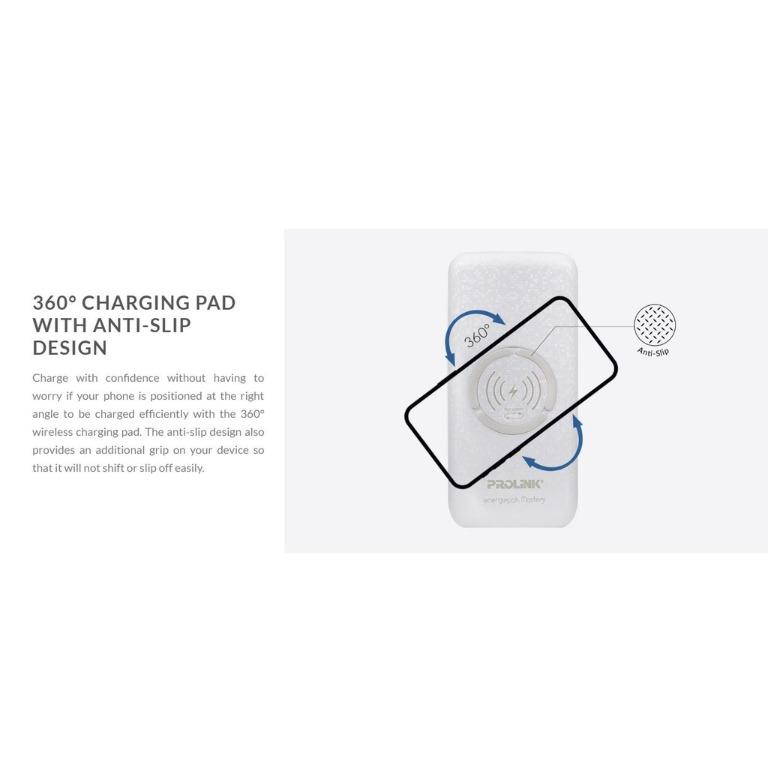 Prolink energiepak mastery Wireless Charging PD Power Bank 10000mAh ...