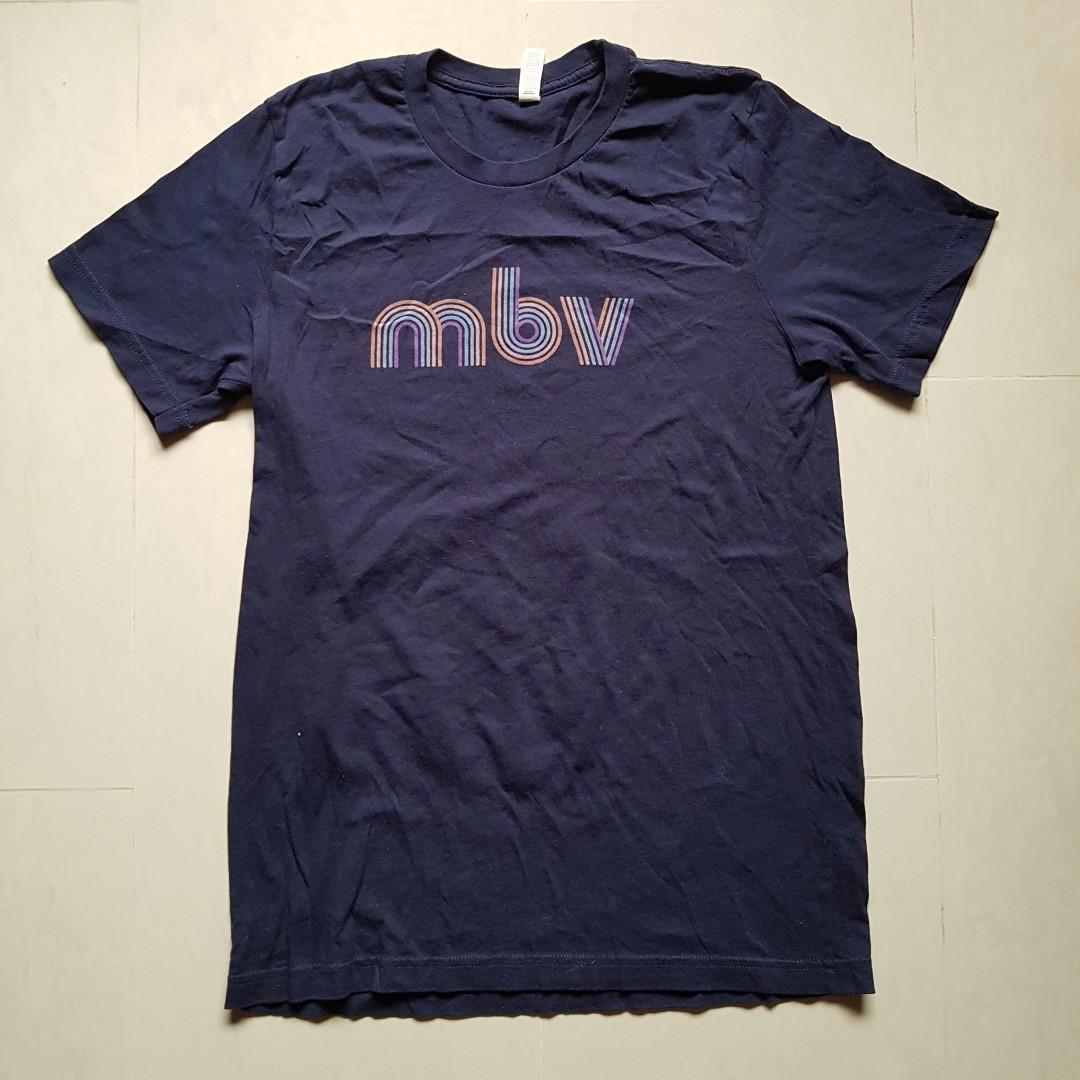 Rare My Bloody Valentine vintage MBV logo T-Shirt band official concert ...