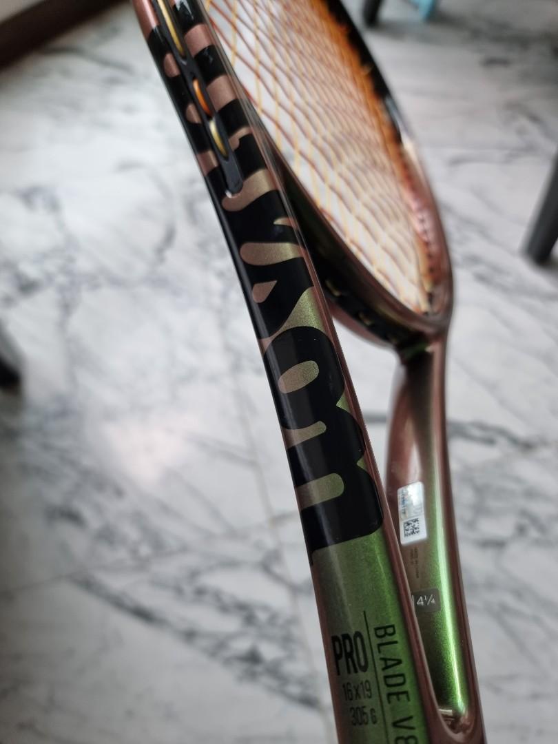Rare Wilson Blade Pro V8 (16x19) L2, Feb 2022 racket, Sports Equipment ...