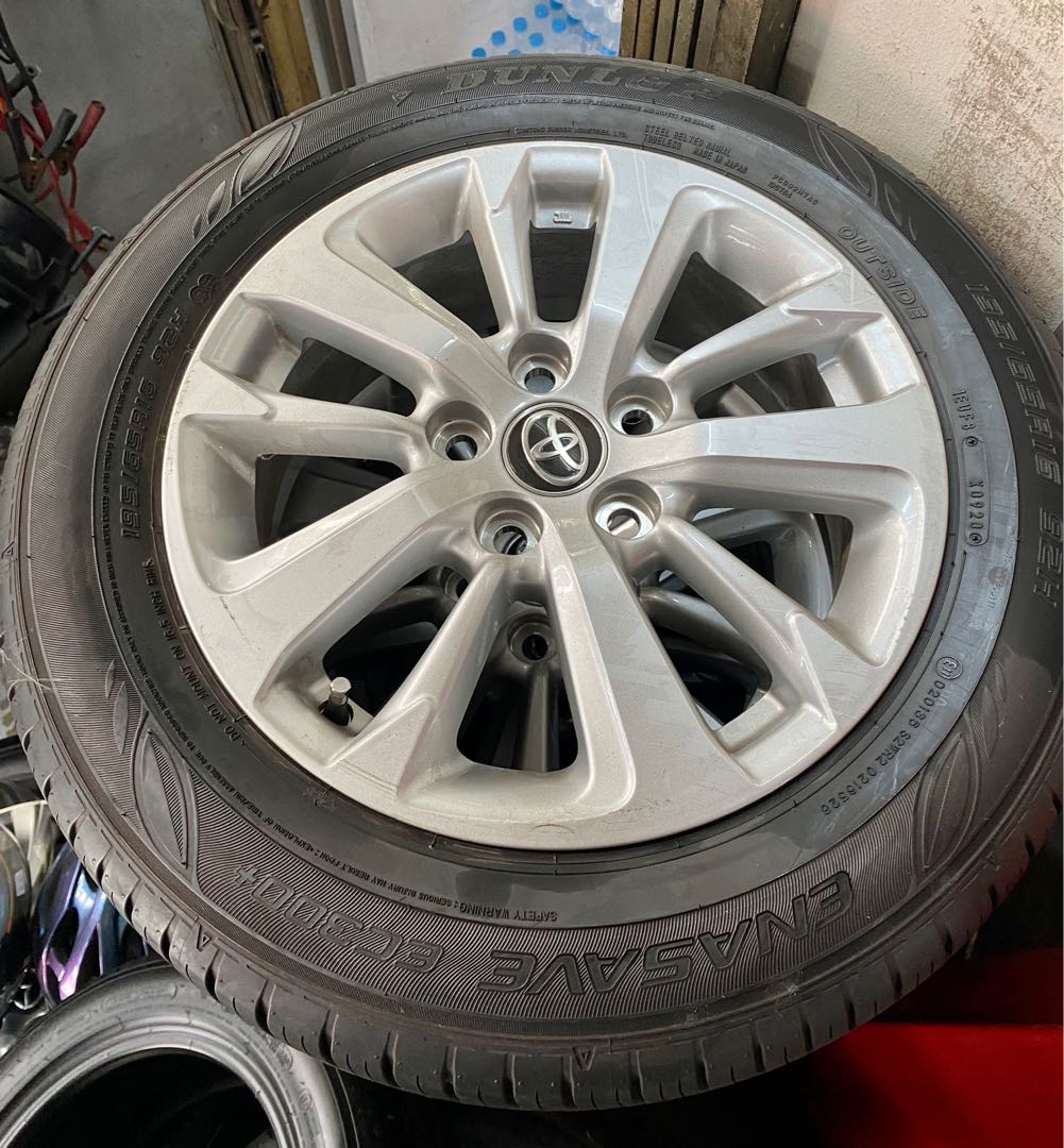 Toyota Original Yaris Rims 16 inch for SALE!!!, Car Accessories, Tyres ...