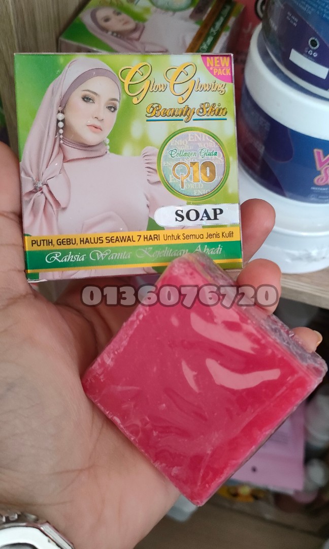 Sabun Glow Glowing, Beauty & Personal Care, Face, Face Care on Carousell