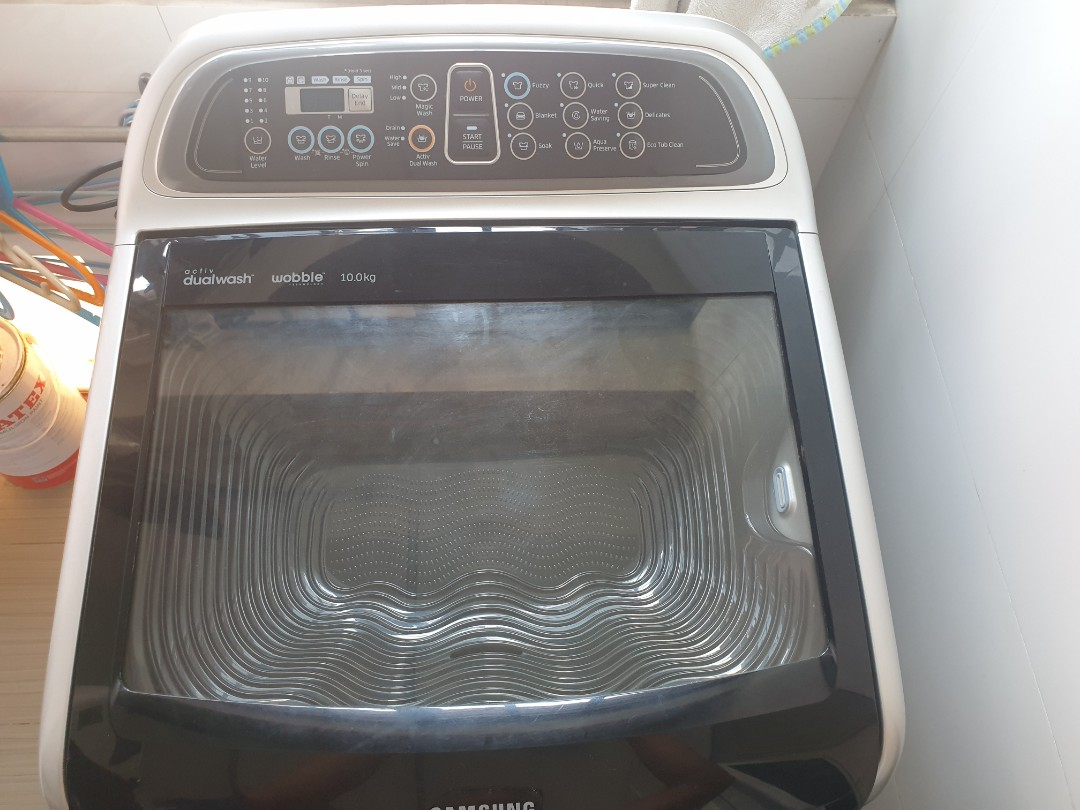 Samsung 10kg Activ Dual Wash, TV & Home Appliances, Washing Machines ...