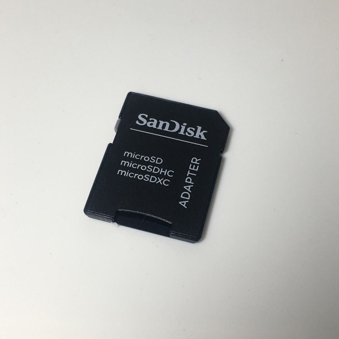 Sandisk microsd adapter (unused), Computers & Tech, Parts & Accessories ...