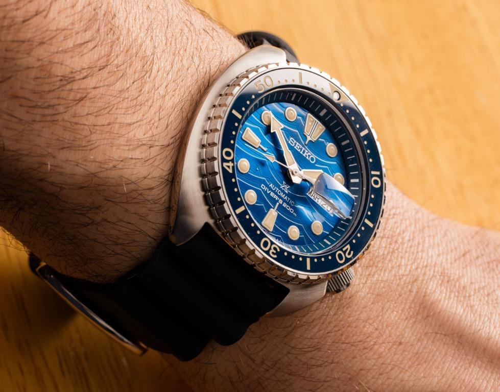 Seiko Prospex King Turtle Great White Shark Automatic Watch SRPE07 ...