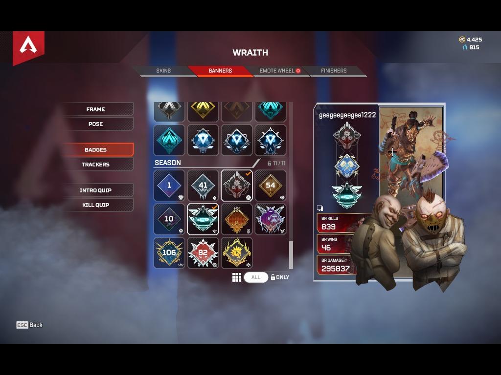 SELLING APEX LEGENDS WRAITH HEIRLOOM ACCOUNT WITH RARE FLATLINE+R99 ...