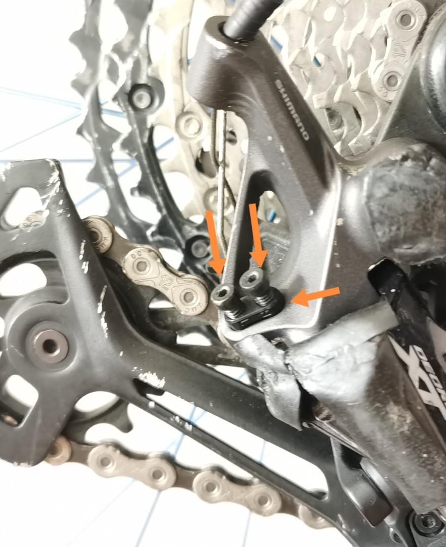 Shimano XT M8100 limit screws set, Sports Equipment, Bicycles & Parts ...