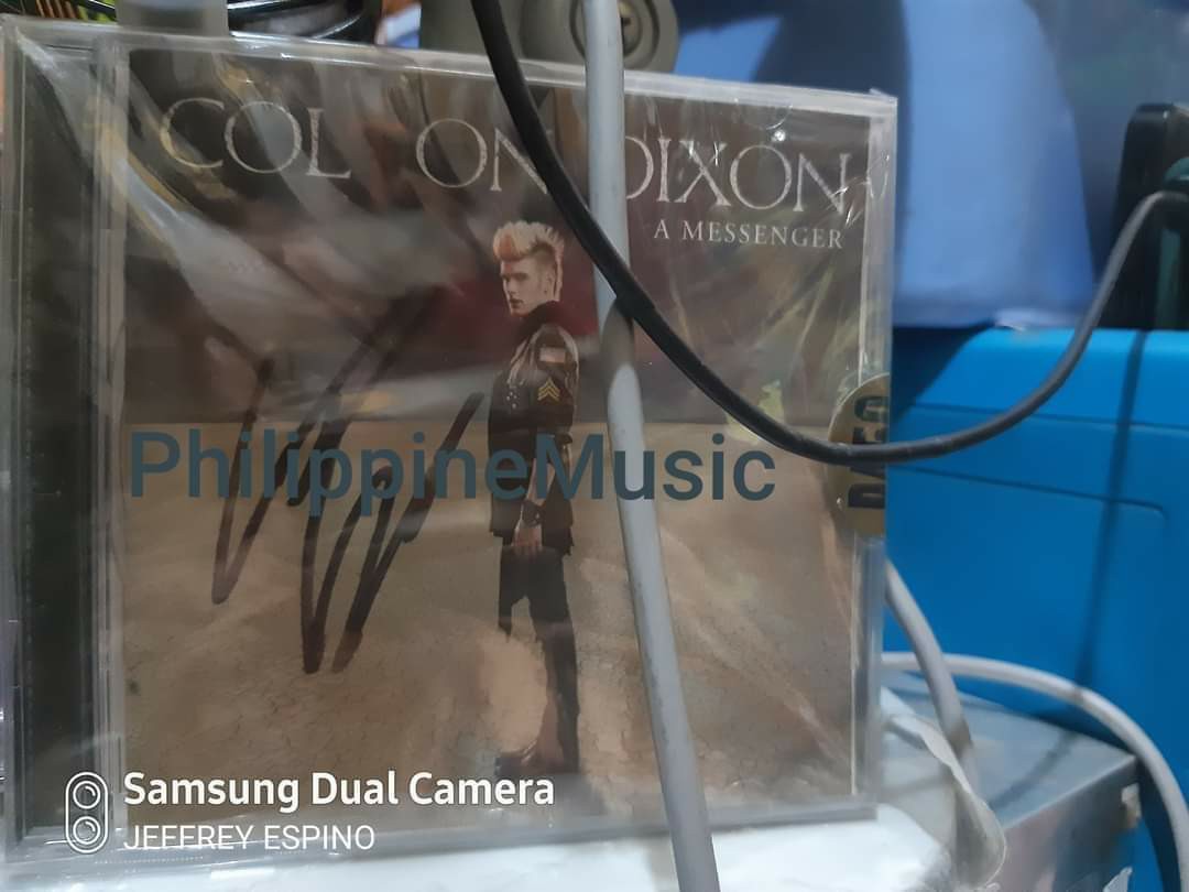 signed album cd by Colton Dixon A Messenger, Hobbies & Toys, Music ...