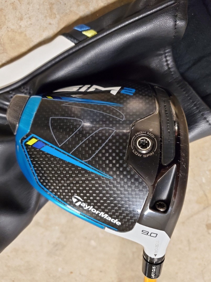 SIM 2 driver head 9deg, Sports Equipment, Sports & Games, Golf on Carousell