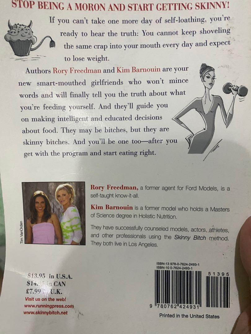 Skinny Bitch by Rory Freedman and Kim Barnouin, Hobbies & Toys, Books ...
