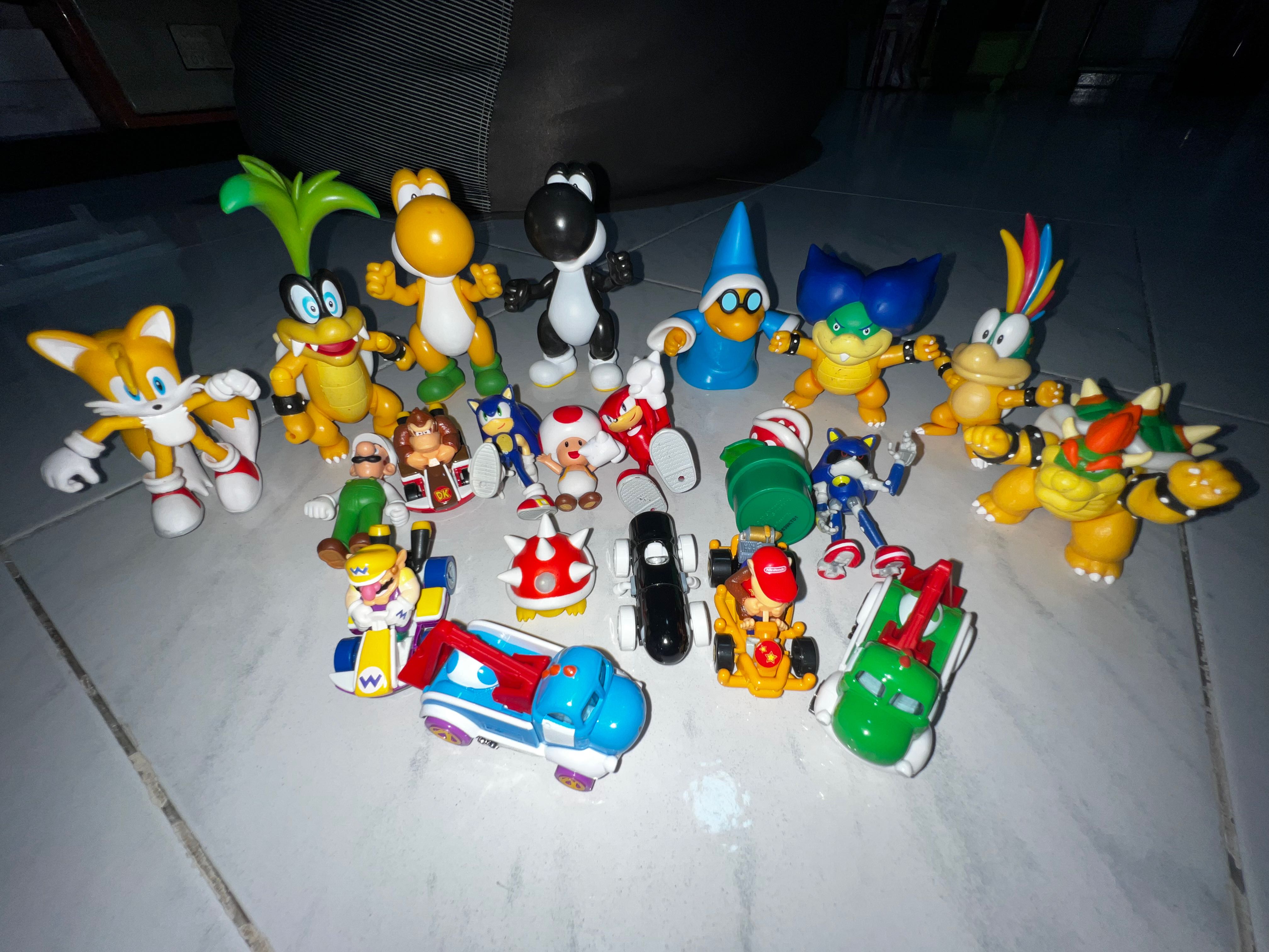 Sonic & Mario toys Bundle! , Hobbies & Toys, Toys & Games on Carousell