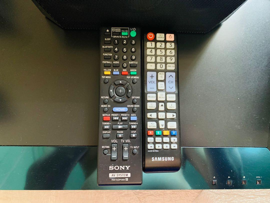 Sony blue ray samsung tv system, TV & Home Appliances, TV ...