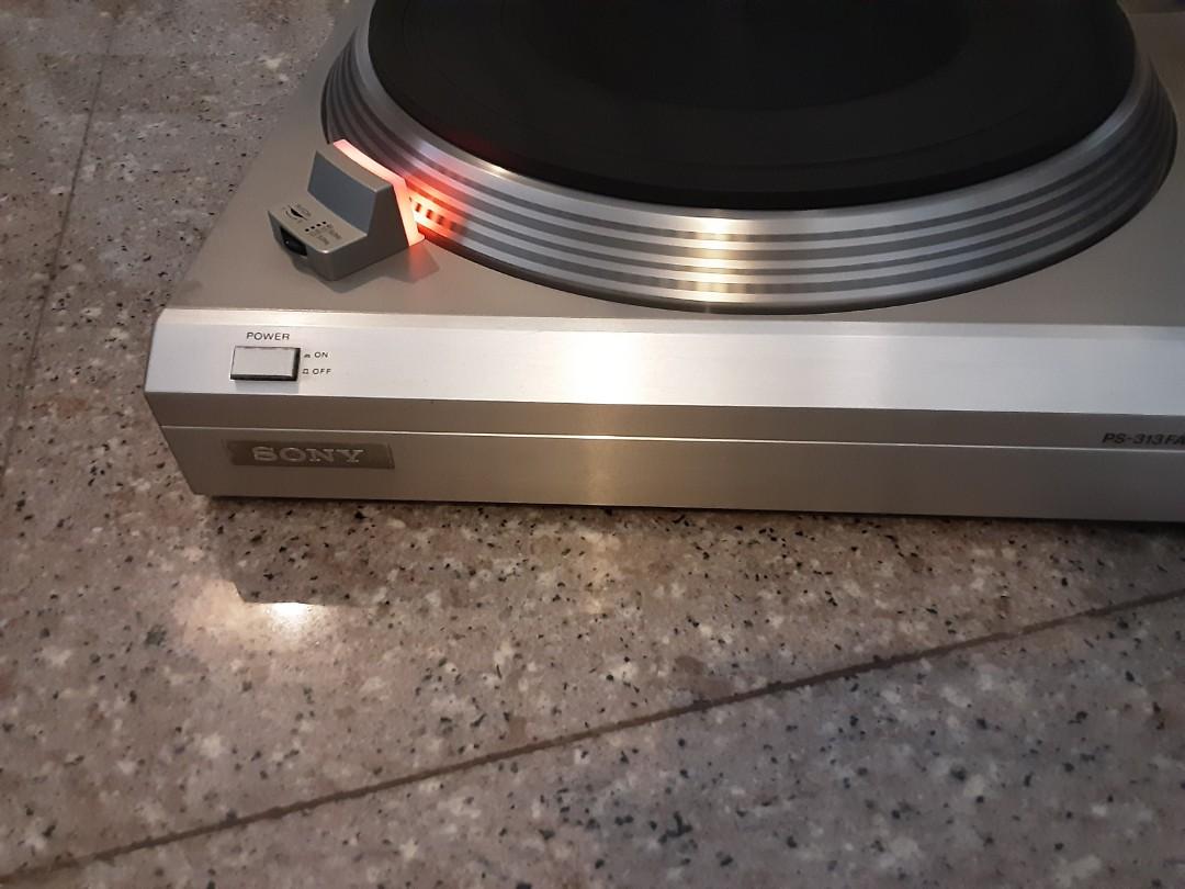 Sony Direct Drive Turntable PS-313FA, Audio, Other Audio Equipment on ...
