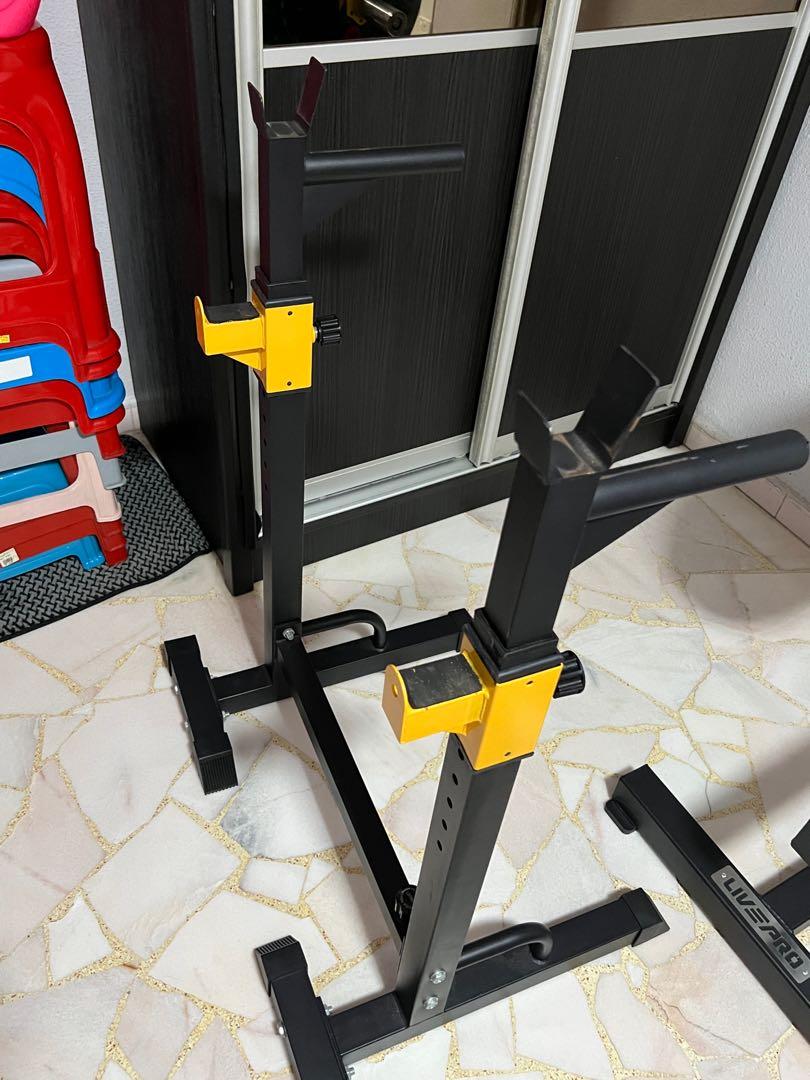 Squat rack, Sports Equipment, Exercise & Fitness, Weights & Dumbbells ...