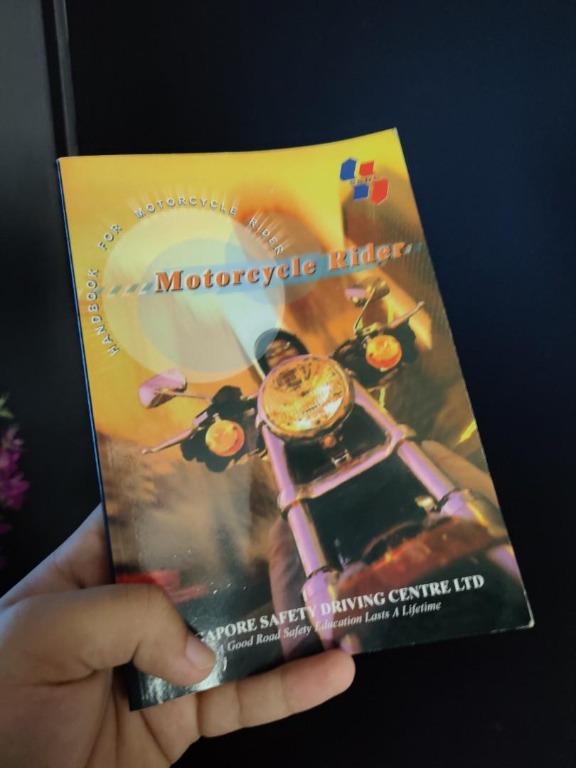 SSDC Motorcycle Rider Handbook 2B License Textbook/Guidebook, Hobbies ...