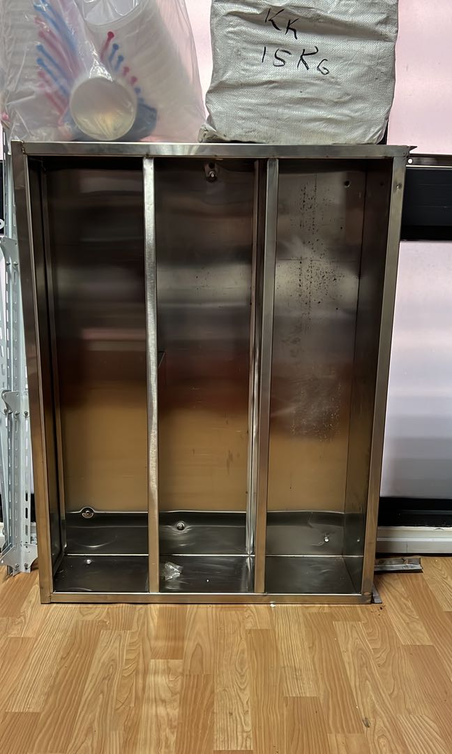 Stainless Steel Rack For Hawker FNB Shop, Furniture & Home Living ...