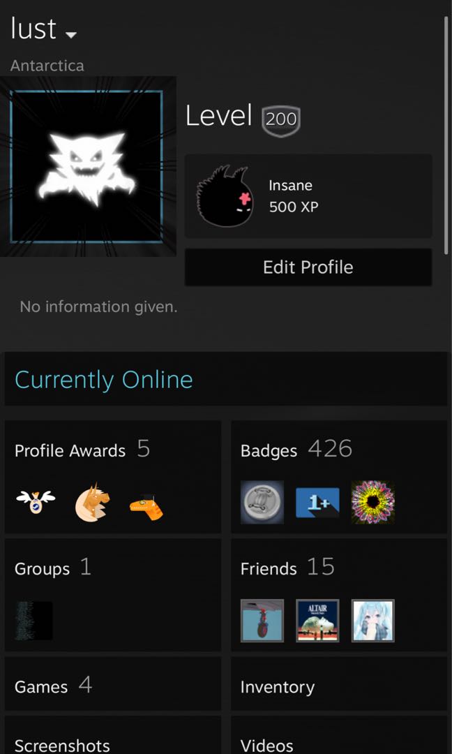 Steam Main account level 200, Video Gaming, Gaming Accessories, Game ...