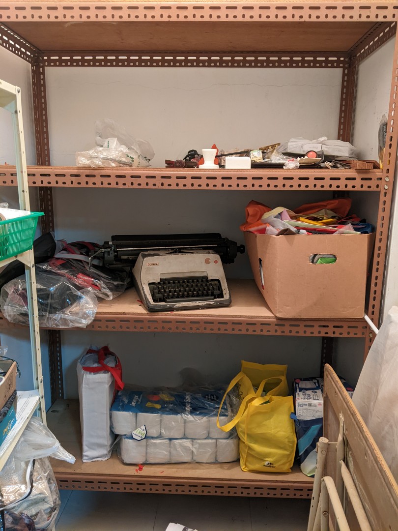 store room rack,width 138cm Depth 56cm Height 198cm, Furniture & Home ...