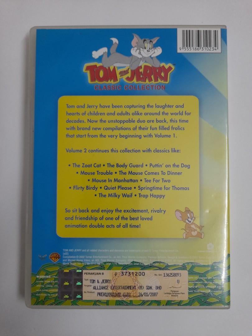 Tom and Jerry Classic Collection Volume 2, Hobbies & Toys, Music & Media, CDs & DVDs on Carousell