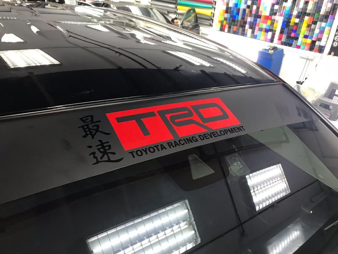 Toyota TRD Sunshade, Car Accessories, Accessories on Carousell