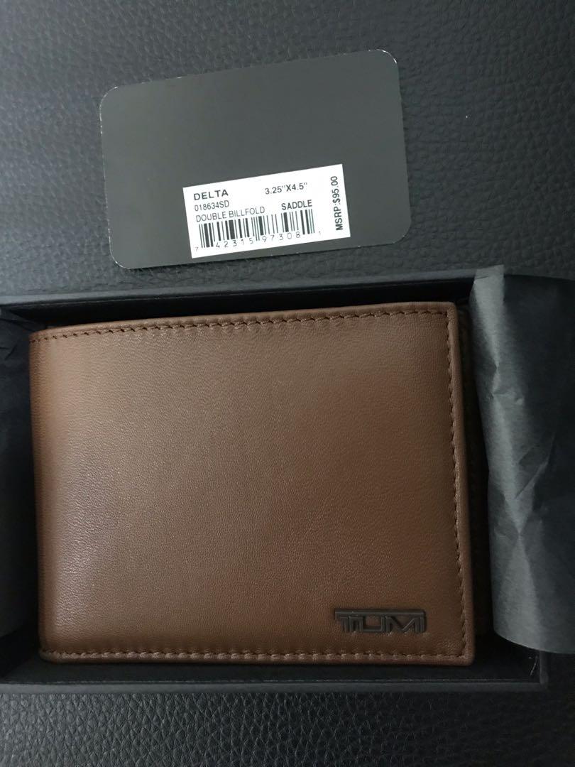 BNIB Authentic Tumi men’ wallet, Men's Fashion, Watches & Accessories ...