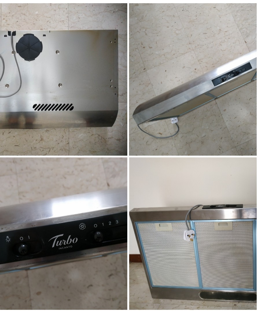 Turbo incanto kitchen hood, TV & Home Appliances, Kitchen Appliances ...