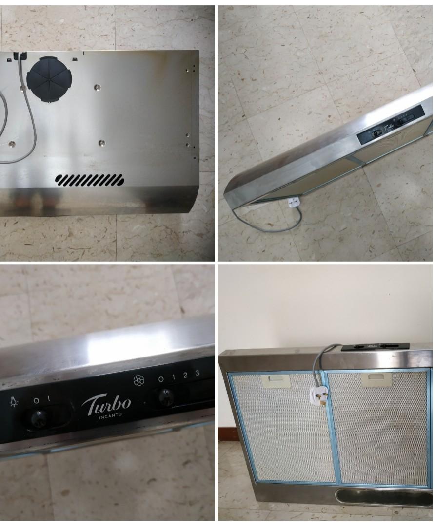 Turbo incanto kitchen hood, TV & Home Appliances, Kitchen Appliances ...