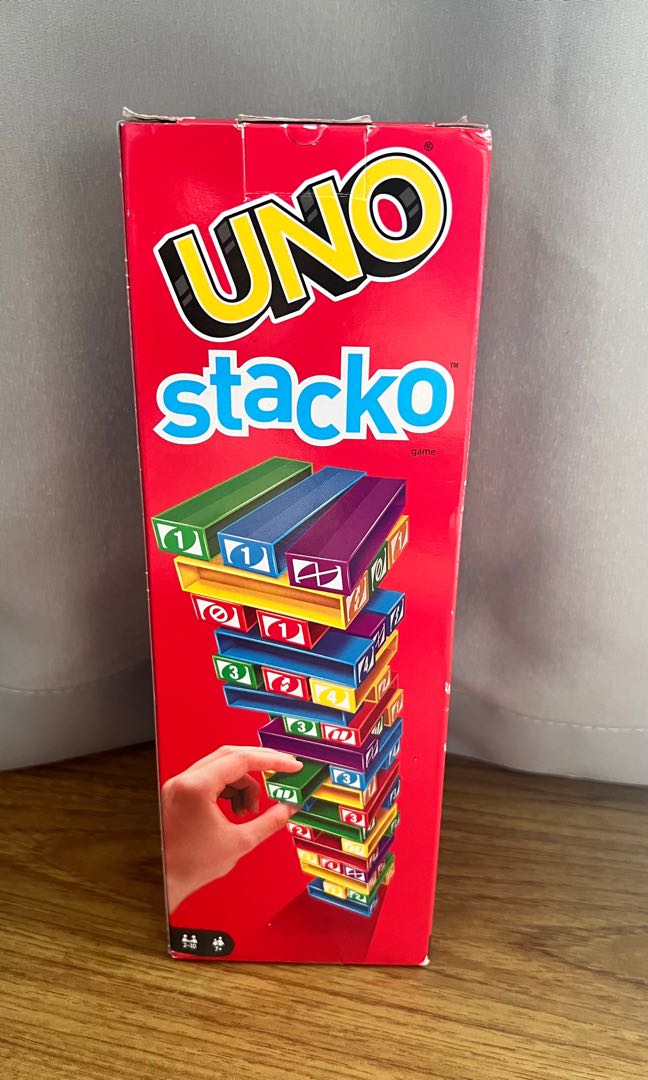 UNO Stacko, Hobbies & Toys, Toys & Games on Carousell