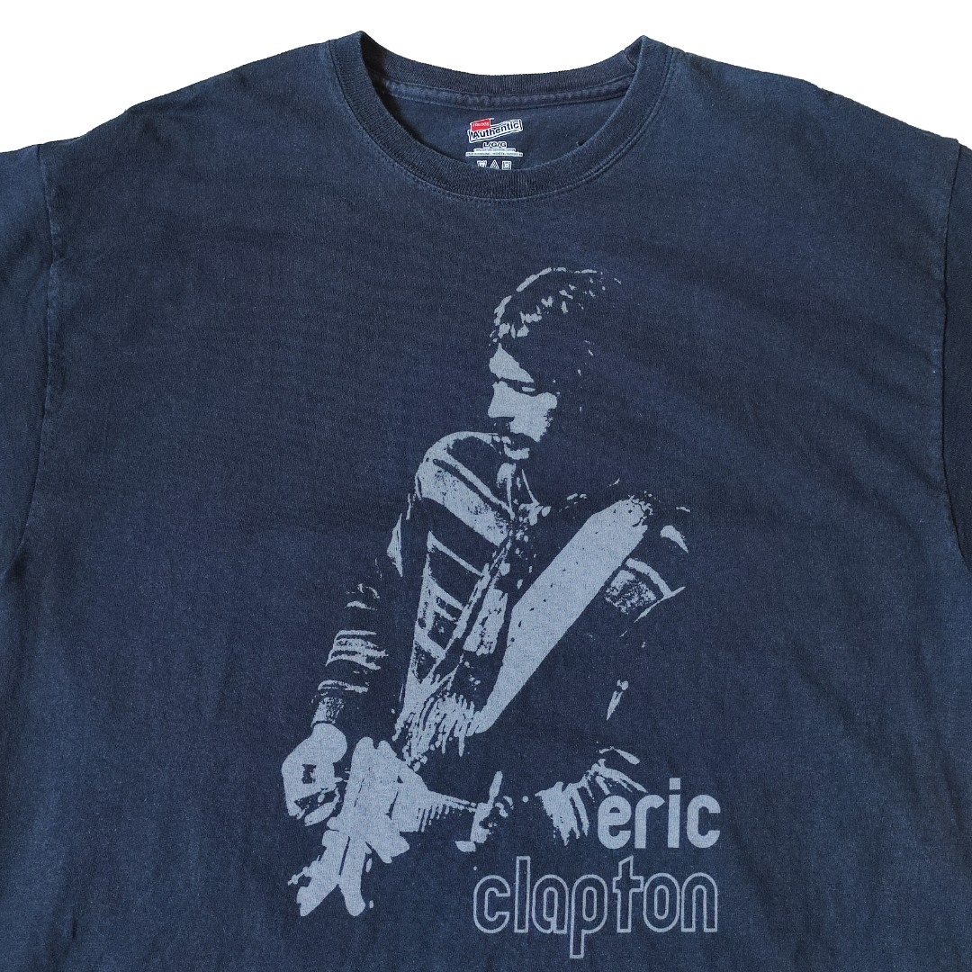 Vintage Eric Clapton World Tour Tee Shirt Male Artist, Men's Fashion ...