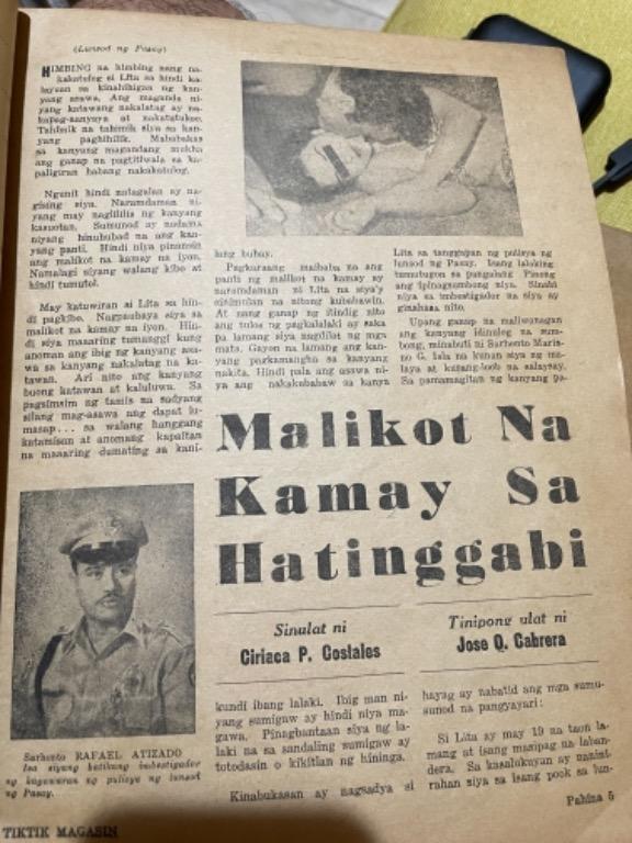 Vintage Tiktik Magazine dated August 23, 1969, Hobbies & Toys ...