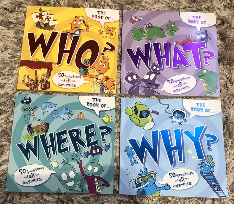 Who, what, where and why books, Hobbies & Toys, Books & Magazines ...