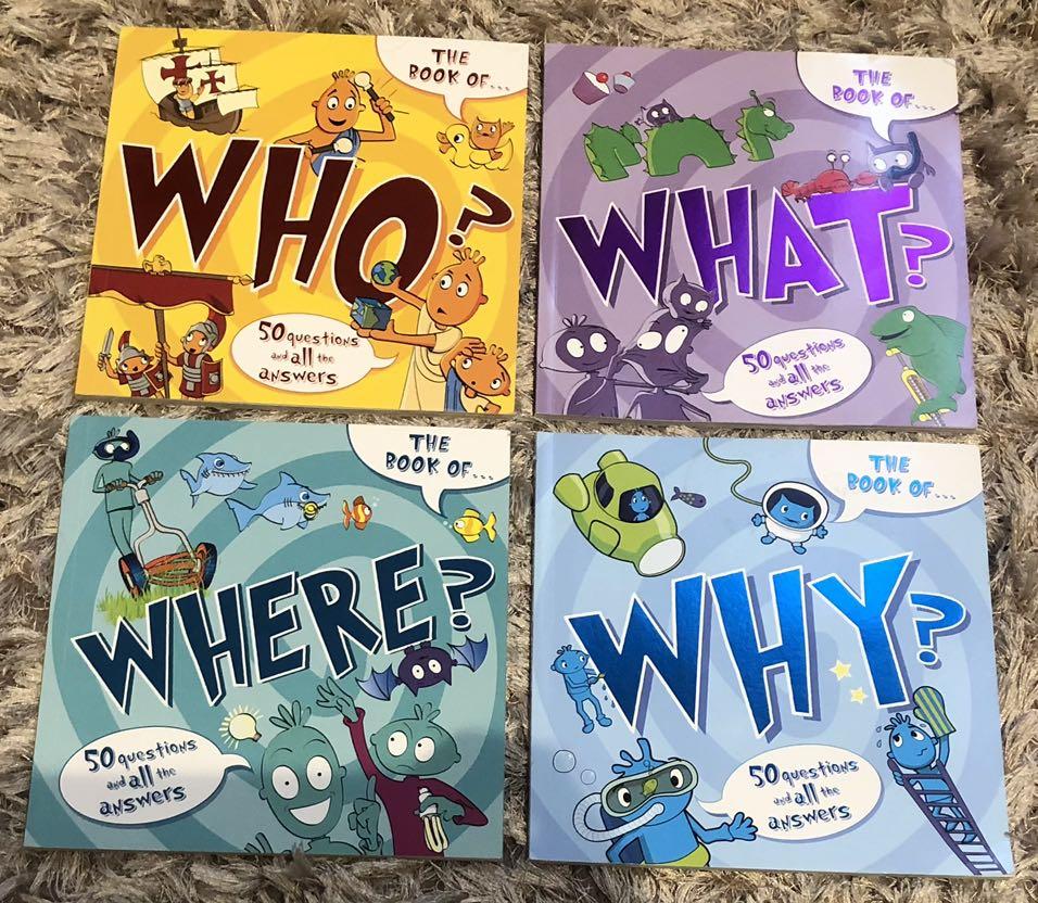 Who, what, where and why books, Hobbies & Toys, Books & Magazines ...