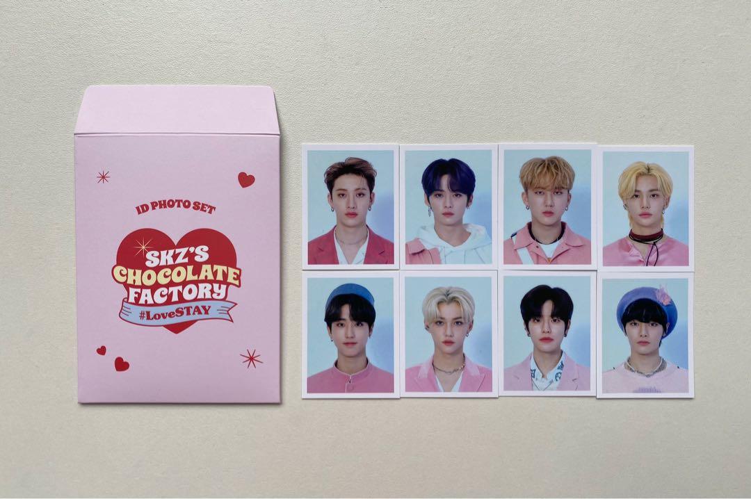 WTS stray kids skz chocolate factory id photo set, Hobbies & Toys ...