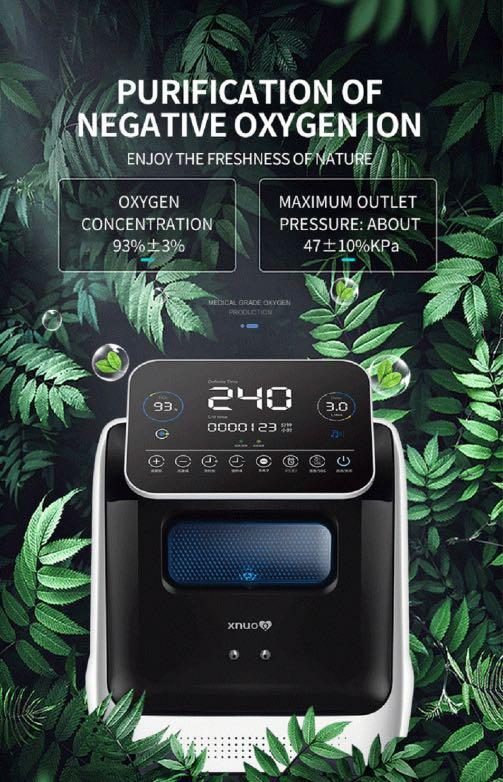XNuo 10L oxygen concentrator m9, Health & Nutrition, Medical Supplies ...