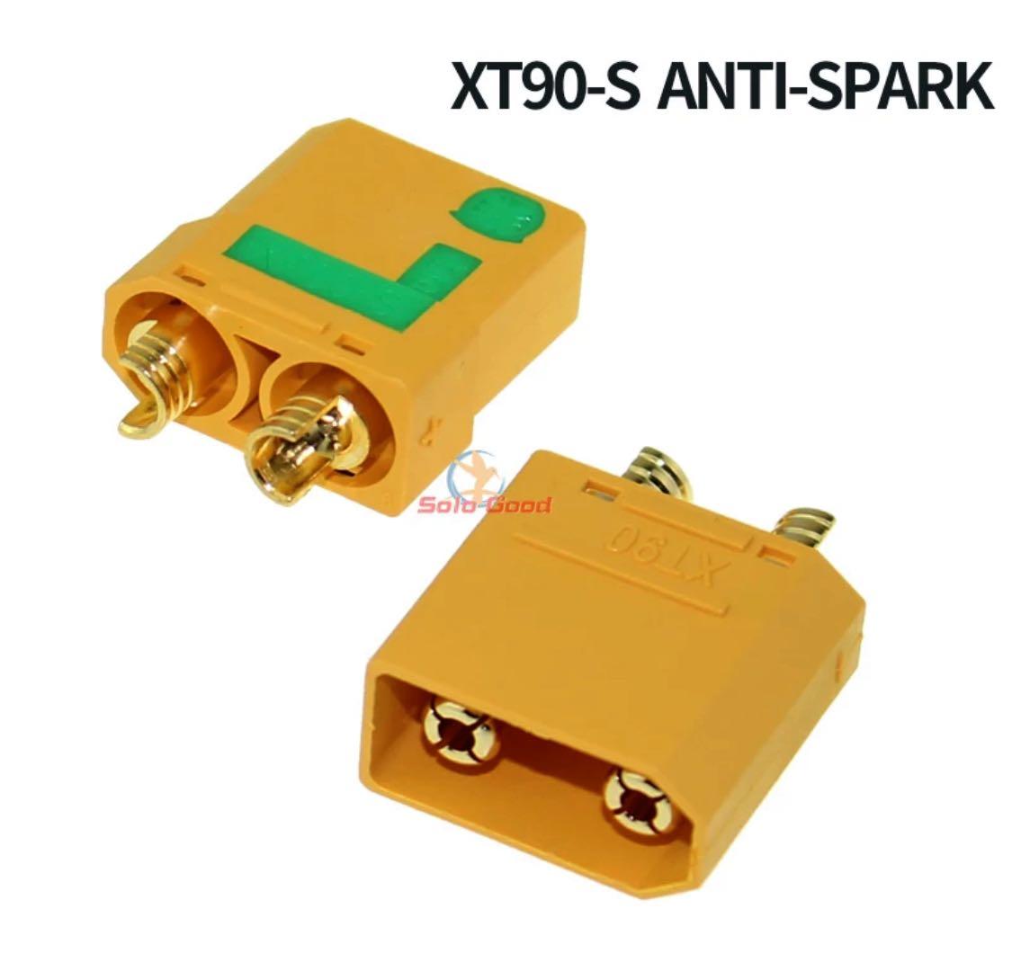 **XT90-S Original Amass XT90-S Connector Anti-Spark Male Female Connector with Housing Sheath ...