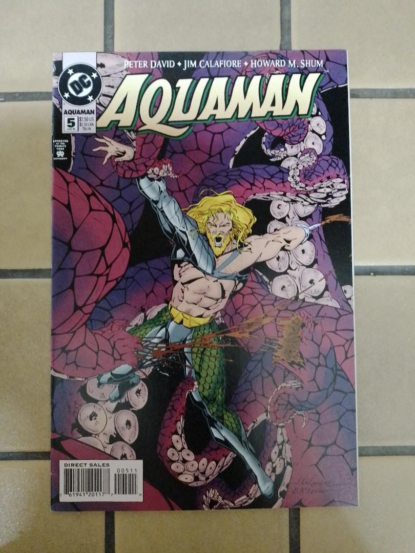 1st app Aquaman's Son ( Aquaman #5 ) Jim Calafiore - Cover Art ( DC ...
