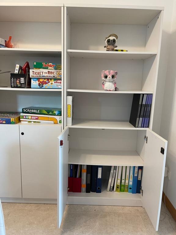 5-Tier White Filing Cabinet, Furniture & Home Living, Furniture ...