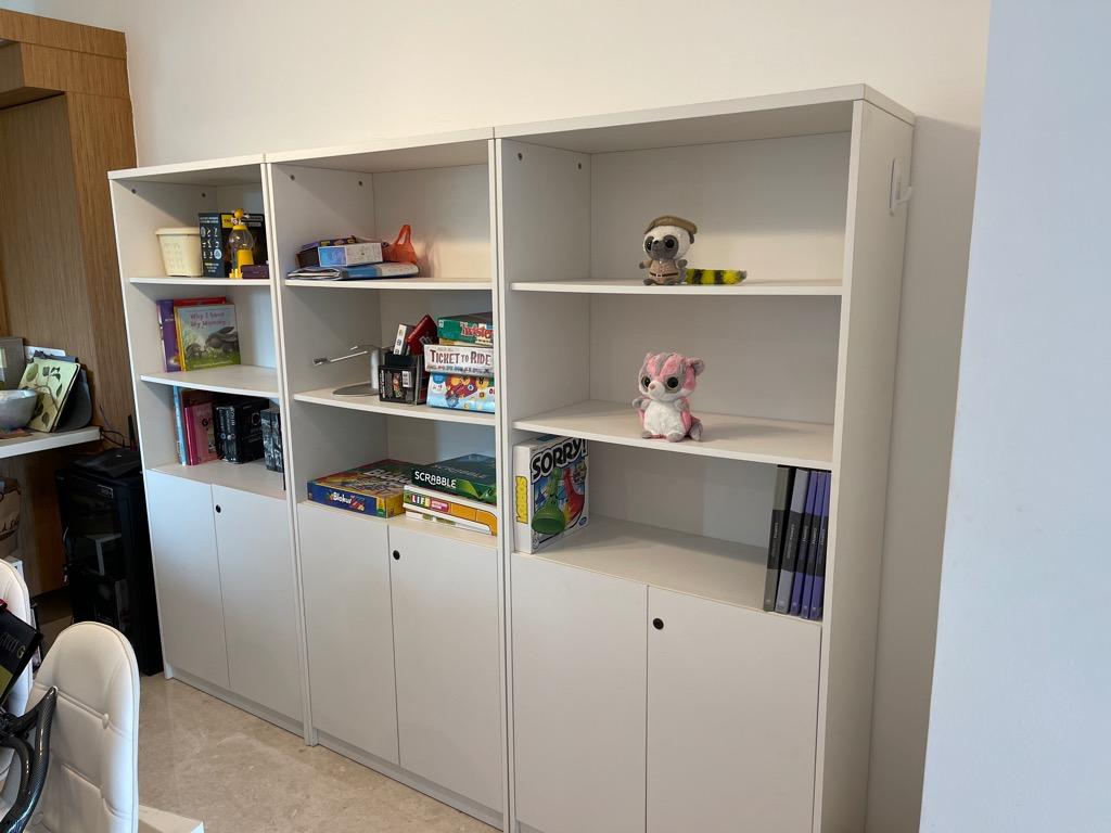 5-Tier White Filing Cabinet, Furniture & Home Living, Furniture ...