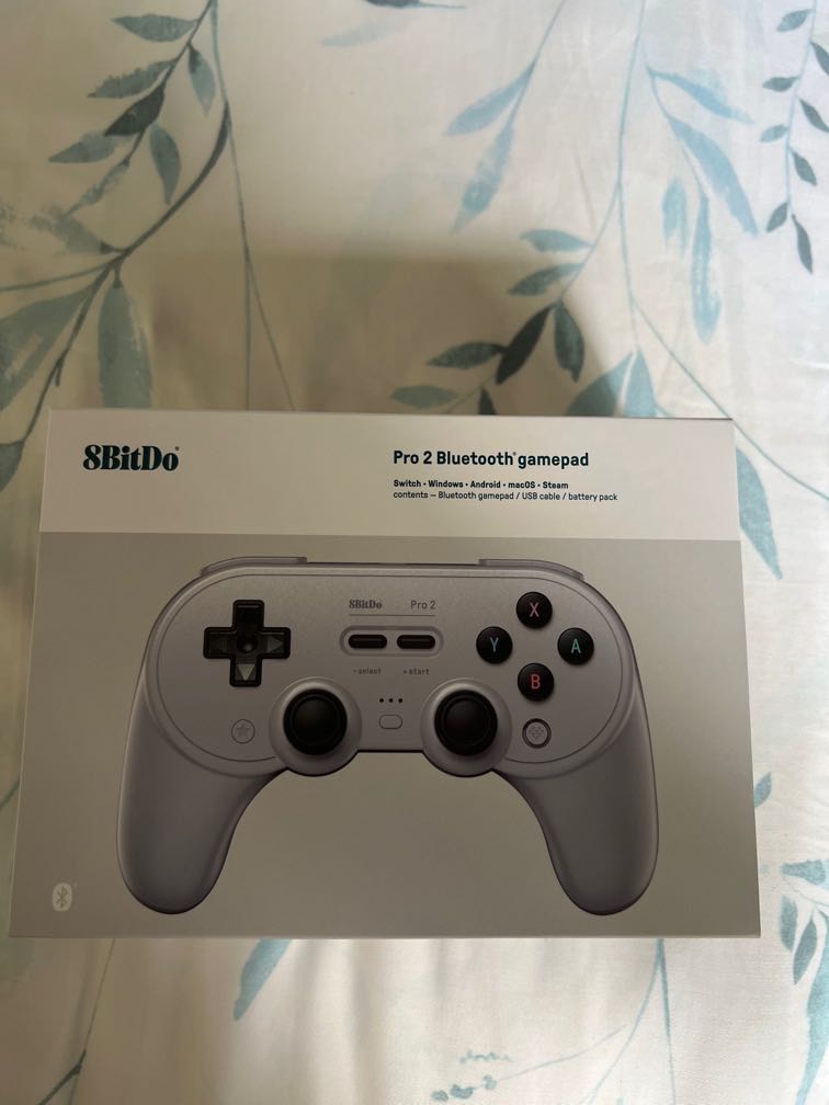 Sealed! 8BitDo Pro 2 Bluetooth controller, Video Gaming, Gaming ...