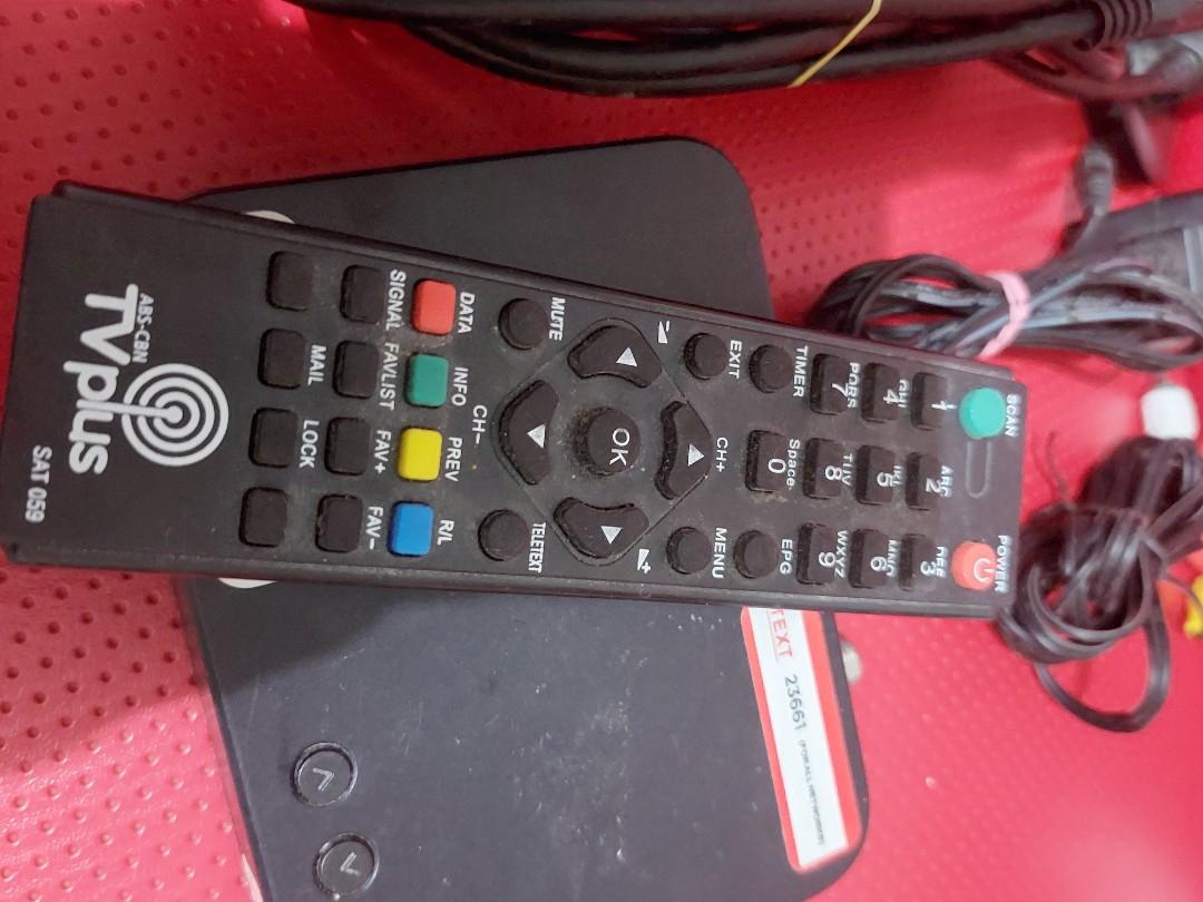 ABS-CBN TV Plus Box Complete Set, TV & Home Appliances, TV ...