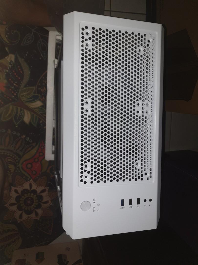 Alpha tecware casing white (!!no side glass panel!!), Computers & Tech ...